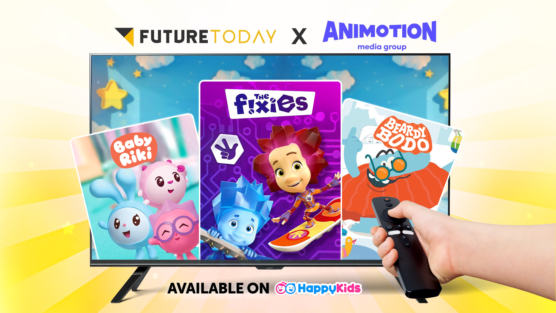 Animotion Media Partners with HappyKids to Expand Reach of Beloved ...